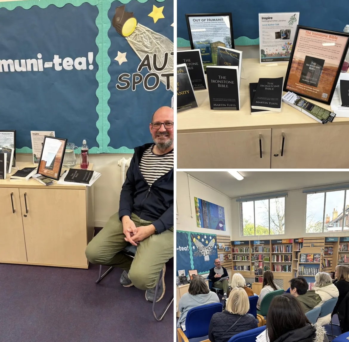 Author Talk: Toton Library - Martin Tuffs